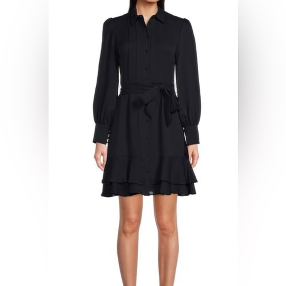 Alex Marie | Dresses | Alex Marie Jesse Long Sleeve Tie Waist Tiered ...
